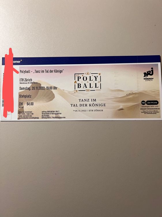 Polyball Ticket 2022 (Neu (gemäss Beschreibung)) in für CHF 250 – mit Lieferung auf Ricardo kaufen