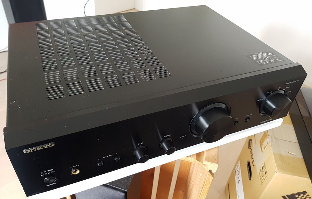 Verstärker Onkyo mit 2 x 65W (Gebraucht) in Weinfelden für CHF 109 – mit Lieferung auf Ricardo ...