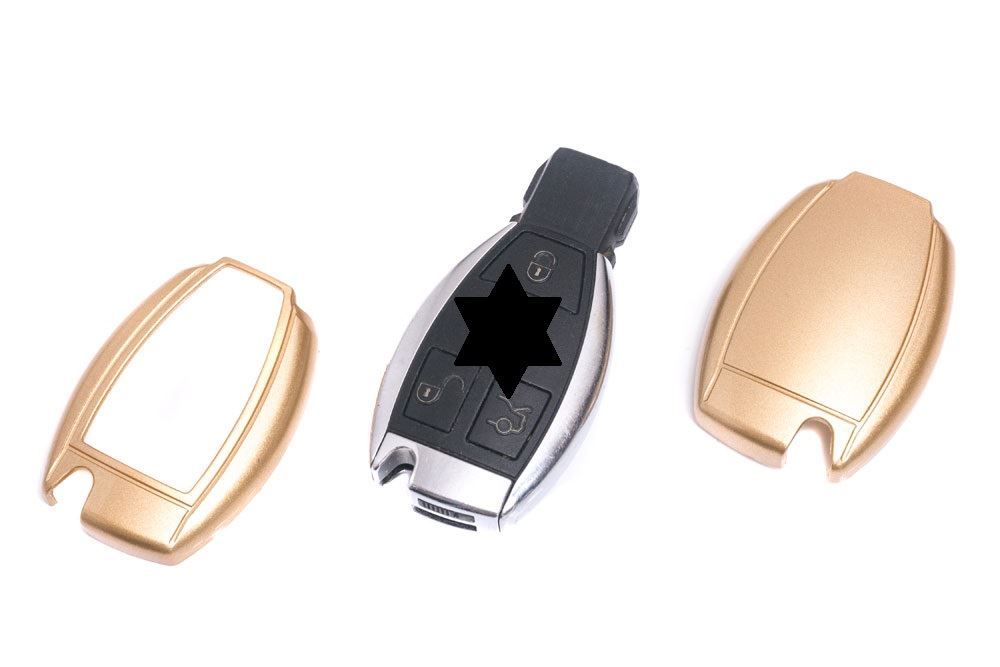 Schlüssel Key Cover Gold für Mercedes | Kaufen auf Ricardo