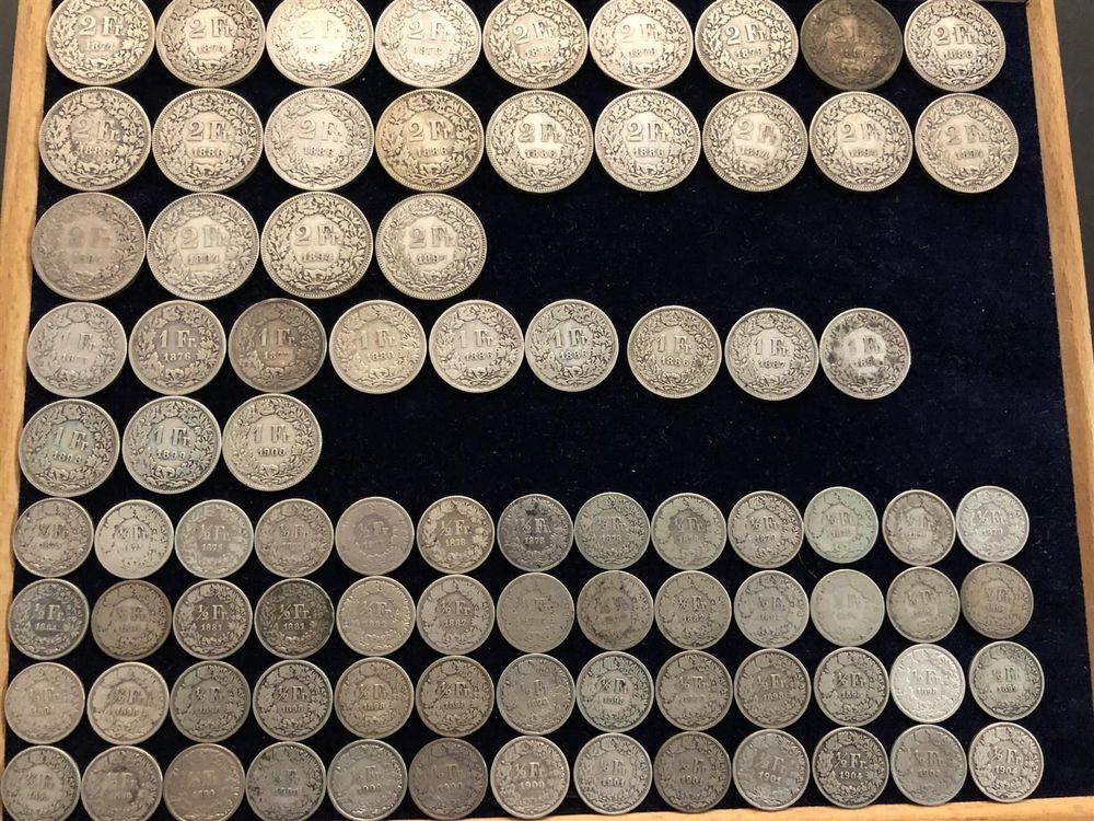 Lot Schweizer Silbergeld 1874-1904 | Kaufen auf Ricardo