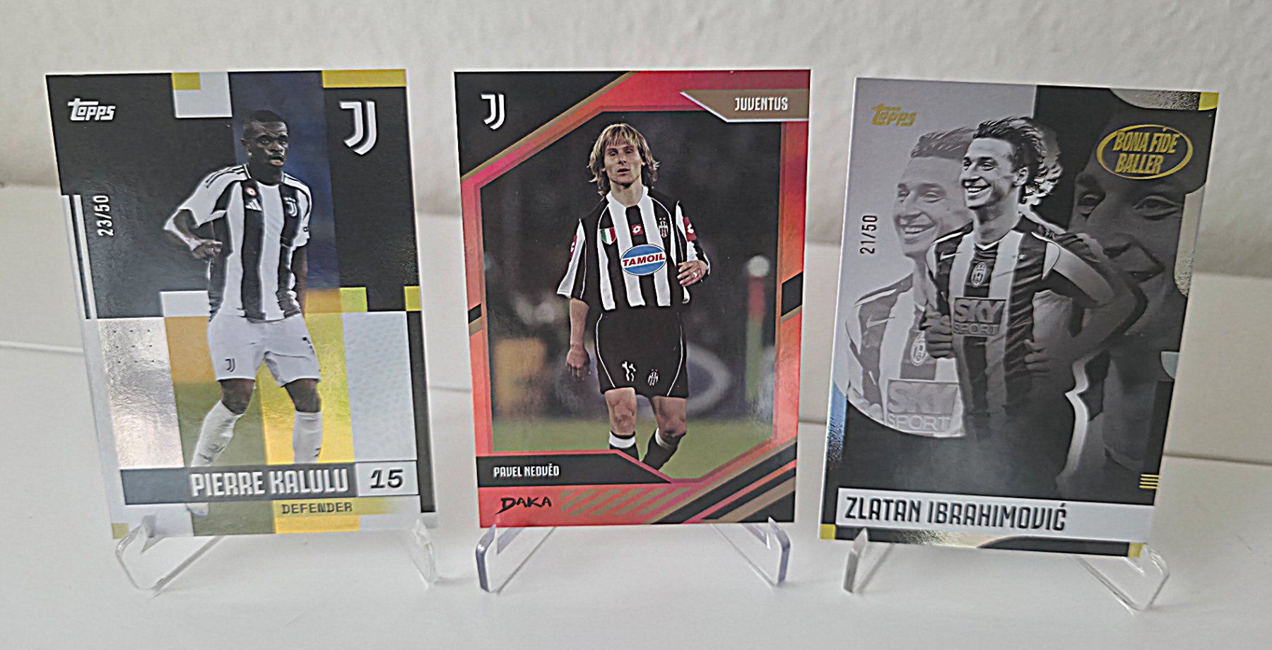Topps & Daka bundle - Kalulu/50+ Nedved/49+ Ibrahimovic/50 (Neu (gemäss ...