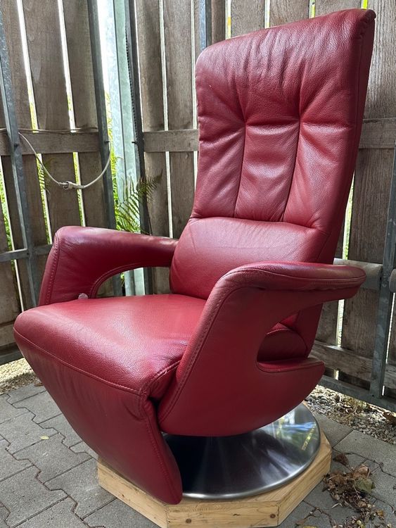Sessel, Relax Easy Swing 7021, rot (Gebraucht) in Wettingen für CHF 190 – nur Abholung auf ...