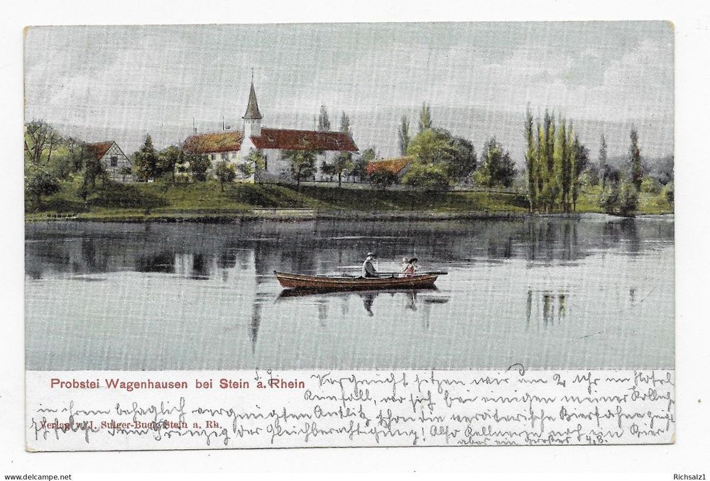 Propstei Wagenhausen bei Stein am Rhein um 1907 (Gebraucht) in Hefenhofen für CHF 9 – mit ...
