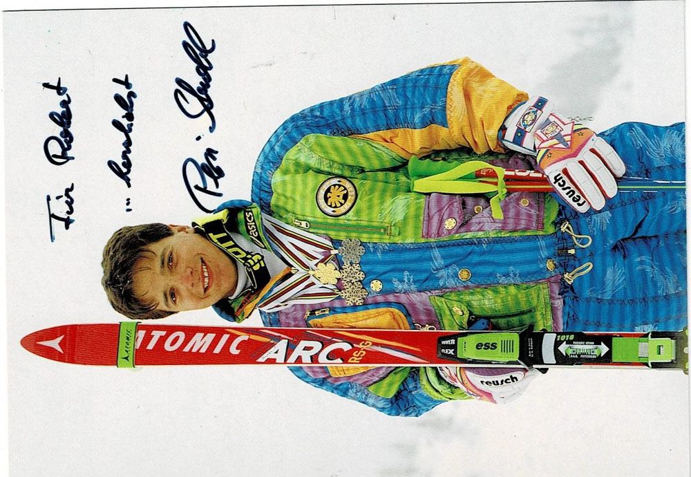 Josef Strobel Skifahrer orginal | Kaufen auf Ricardo