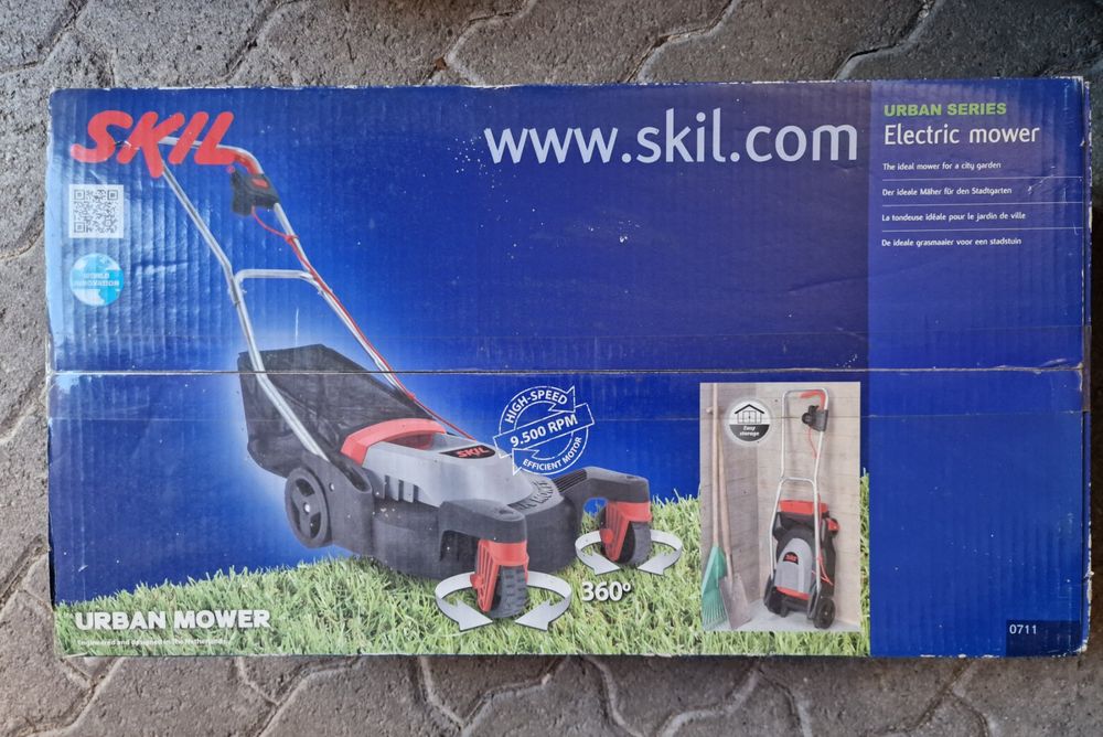 SKIL Elektrischer Rasenmäher 0711 Urban Mower (Neu und originalverpackt ...