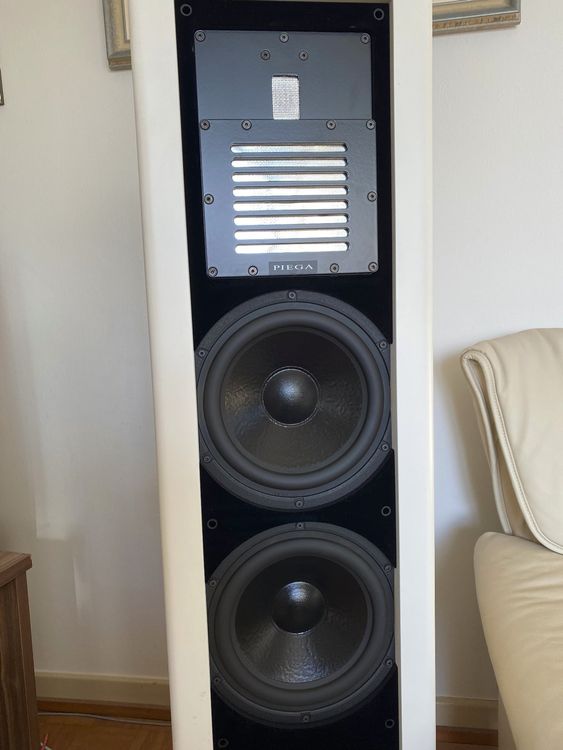 Lautsprecher Standboxen Piega P10, weiss, Paar (Gebraucht) in Forch für ...