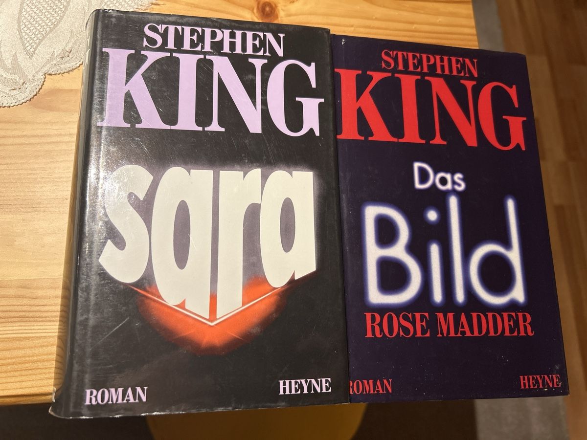 Stephen King: Sara + Das Bild Rose Madder, Top Zustand (Gebraucht) in ...