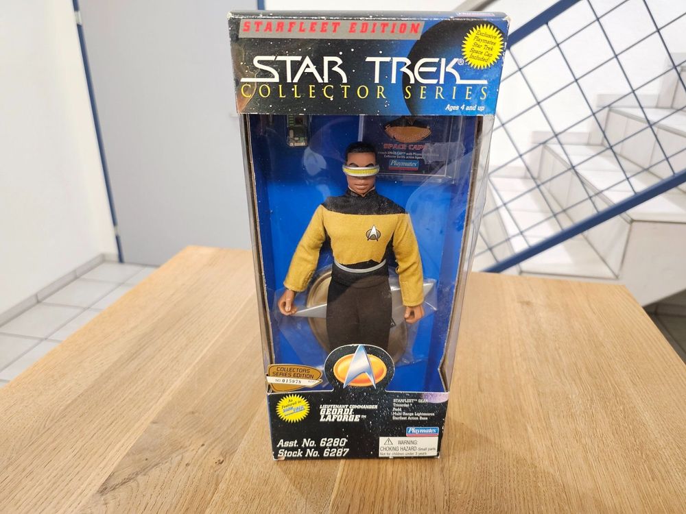 NEU STAR TREK - Geordi LaForge - Starleet Edition - 6280 (Neu und ...