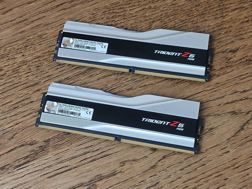 G.Skill Trident Z5 RGB 32GB (2x16GB) DDR5-7600 CL36 RAM (Gebraucht) in ...