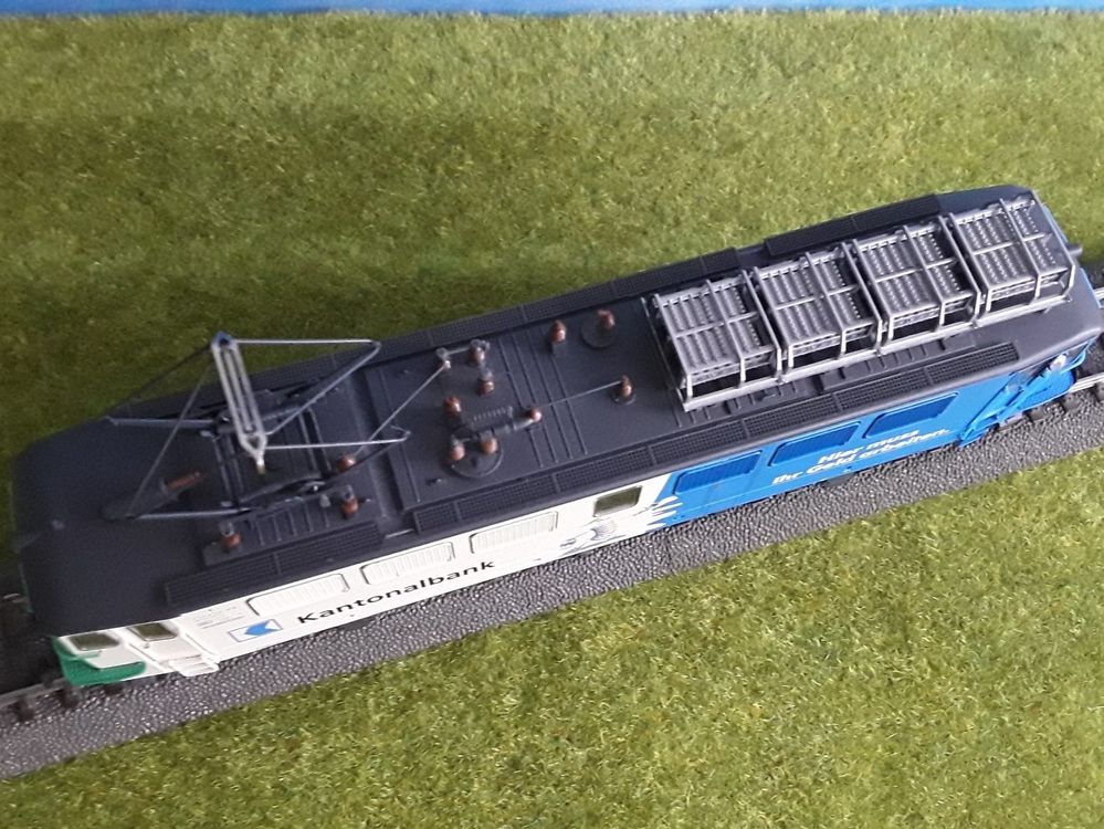 Brawa _ E42 Lokomotive Schweizer Kantonalbank _ Spur H0 (Gebraucht) in ...