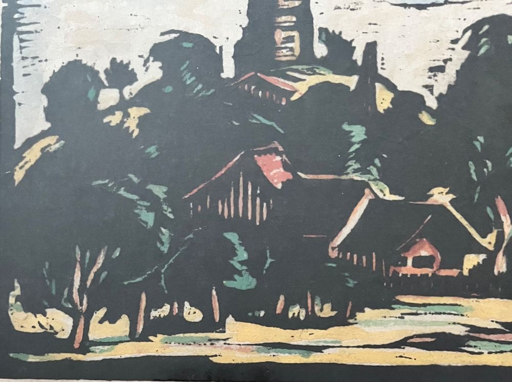 Heinrich Herzig (1887-1964) Holzschnitt Handsigniert (Gebraucht) in Hochdorf für CHF 10 – mit ...