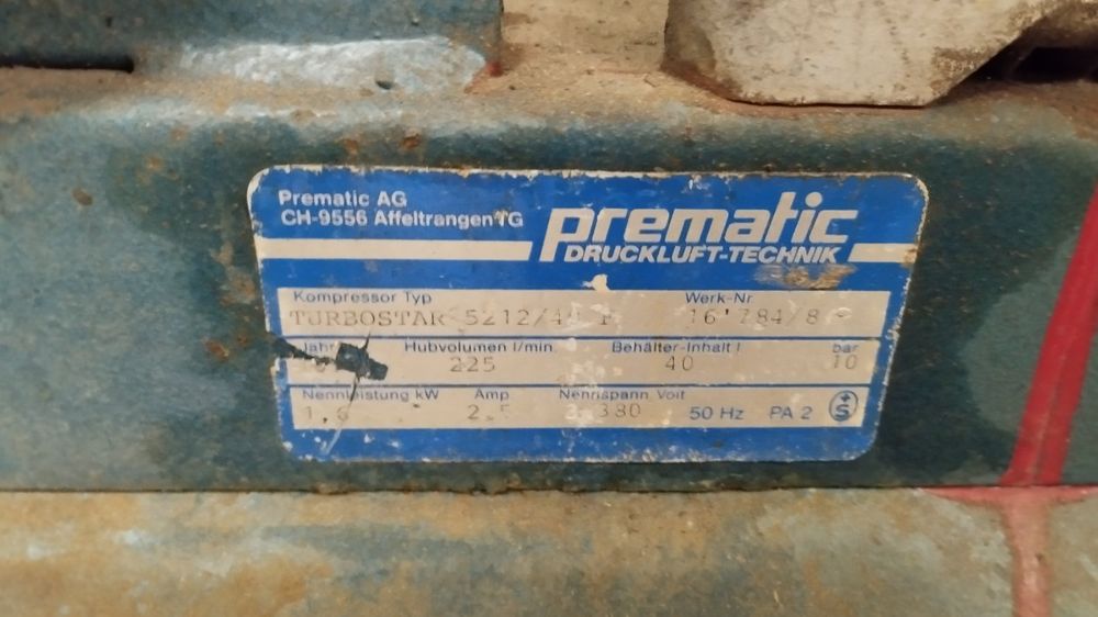 Kompressor Druckluft Prematic | Kaufen auf Ricardo