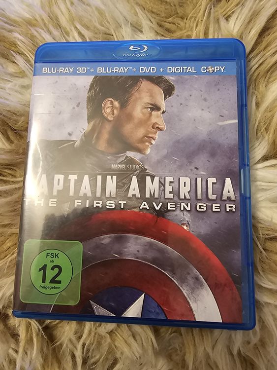 Captain America The First Avenger 3D Blu-ray Disc Set (Gebraucht) in ...