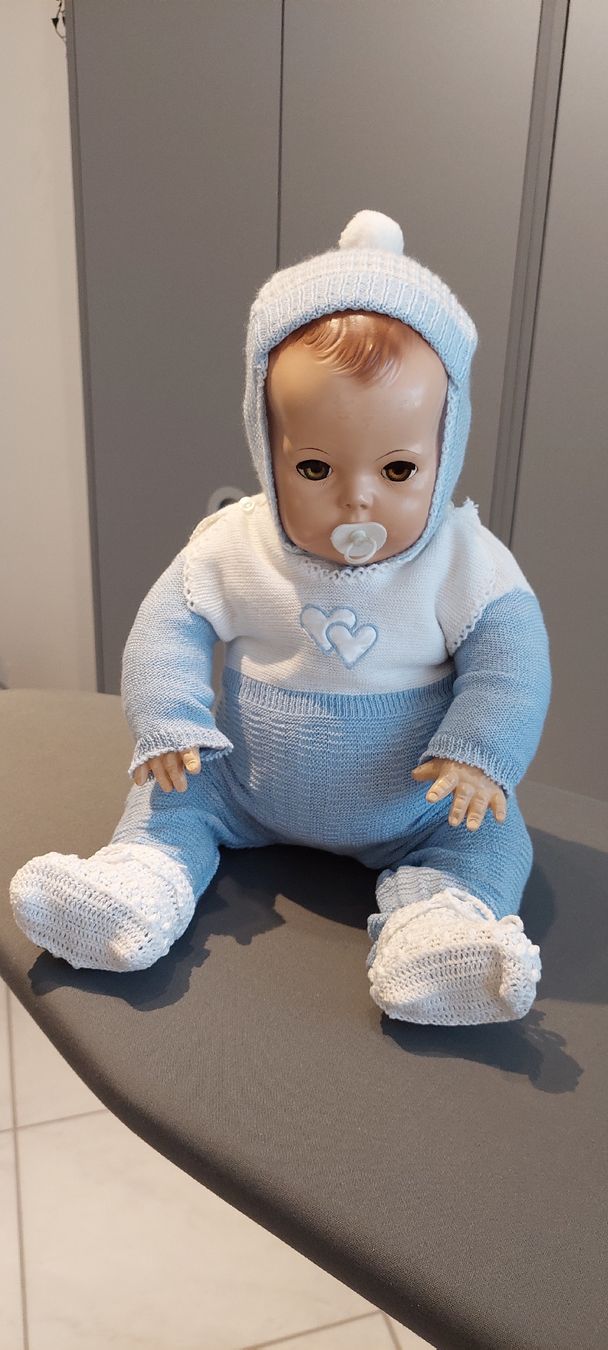 Antike Baby Puppe 50cm EFF- AN- BEE toller Zustand (Gebraucht) in Muri ...