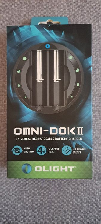 Olight OMNI-DOK II 2-fach Ladegerät | Kaufen auf Ricardo