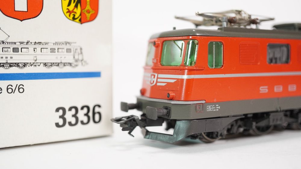 e4 Märklin 3336 SBB Ae 6/6 E-Lok rot Genf (Gebraucht) in Thun für CHF ...
