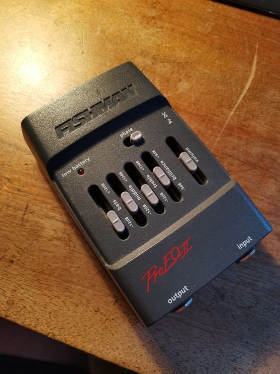 Fishman Pro EQ 2 - Preamp und EQ für Akustikgitarre (Gebraucht) in ...