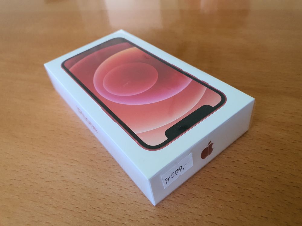Apple iPhone 12 mini 64GB Rot - 5G - ungeöffnet | Kaufen auf Ricardo