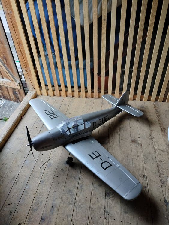 RC Messerschmitt ME-108 " Taifun" von Hebu (Neu (gemäss Beschreibung ...