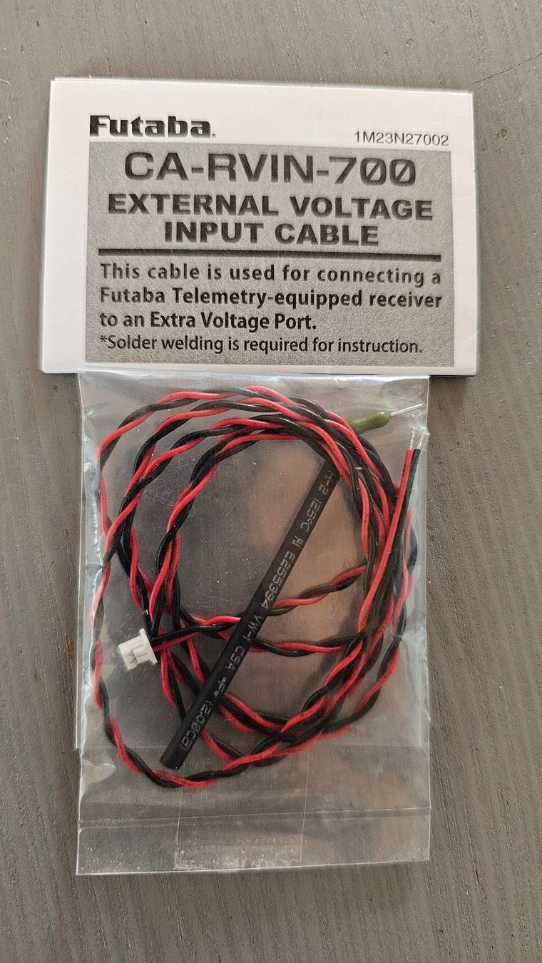Futaba CA-RVIN-700 - Spannungs-Eingangskabel - Telemetrie (Neu (gemäss ...