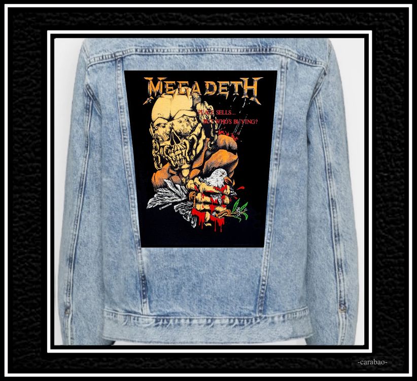 Rücken-Aufnäher *Megadeth* / Original Back Patch (Neu (gemäss Beschreibung)) in Winterthur für ...