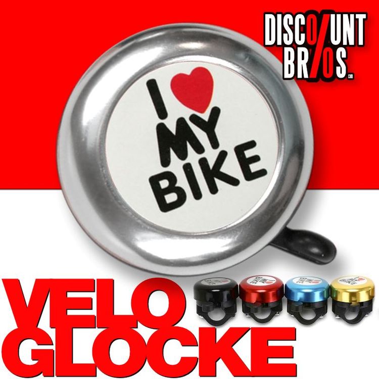 NEU Retro VELOGLOCKE "I MY BIKE" BL (Neu und originalverpackt) in Zürich für CHF 4.5 – mit ...