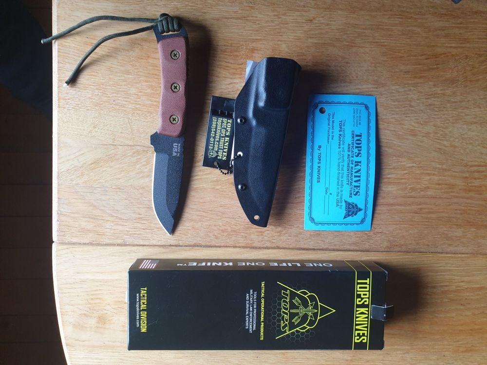 Tops Overlander 2 Messer (Neu und originalverpackt) in Feldis/Veulden ...