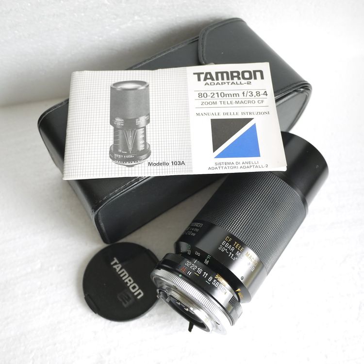 Tamron CF Tele Macro 80-210 mm f/3.8-4 Contax Yashica. Japan (Gebraucht ...