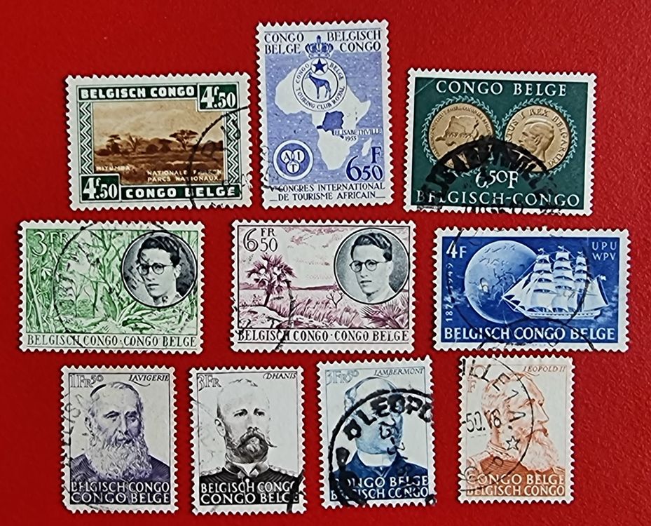 CONGO BELGE BELGISCH CONGO KLEINE SAMMLUNG GEBRAUCHT (Gebraucht) in Düdingen für CHF 2 – mit ...