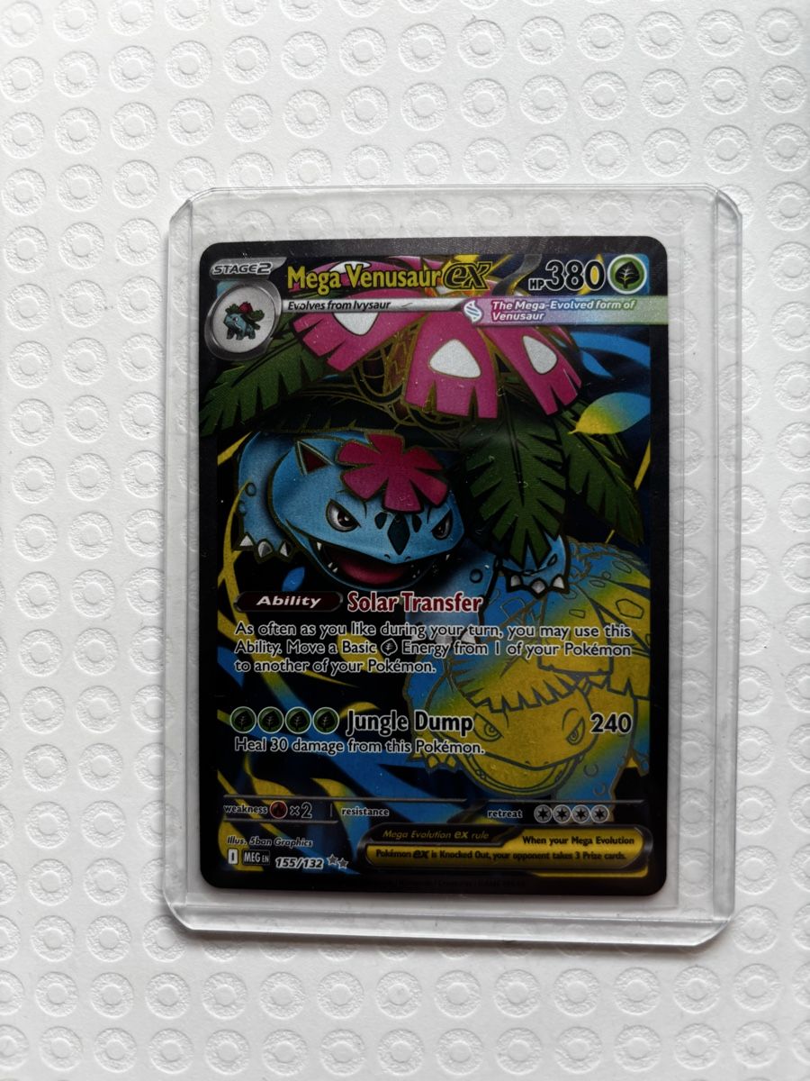 Pokemon Mega Evolutions Mega Venusaur ex SR 155/132 (Neu (gemäss ...