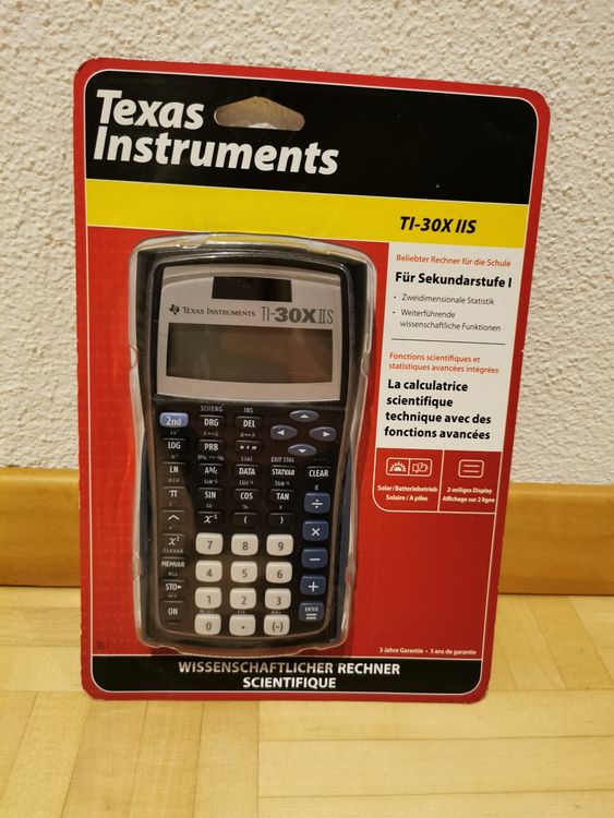 Texas Instruments Taschenrechner TI-30XIIS OVP (Neu und ...