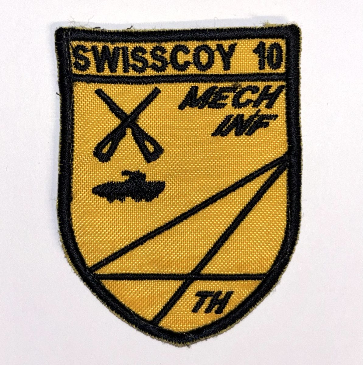 Patch KFOR Ktg 10 Mech Inf Swisscoy (Gebraucht) in Riedikon für CHF 10 ...