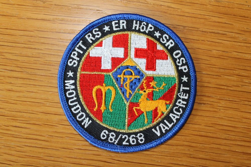 Spit RS / ER Hôp / SR OSP 68/268 Moudon / Valacrêt, Badge | Kaufen auf Ricardo