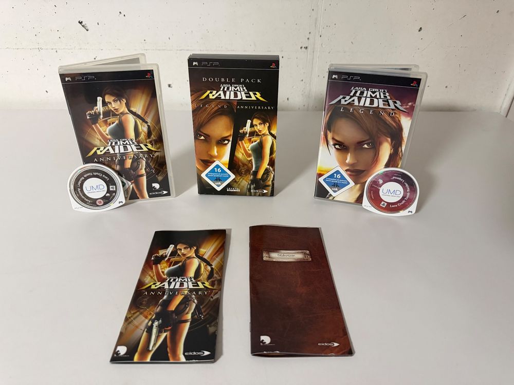 🔥Sony PSP Tom Raider Double Pack Legend Anniversary ab1.-🔥 (Gebraucht ...