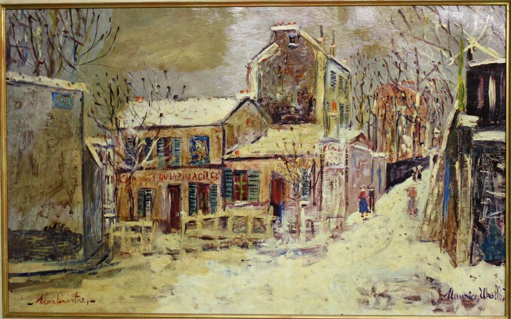 Wunderschönes Ölbild im Stil von Maurice Utrillo (Gebraucht) in Wallisellen für CHF 980 – nur ...