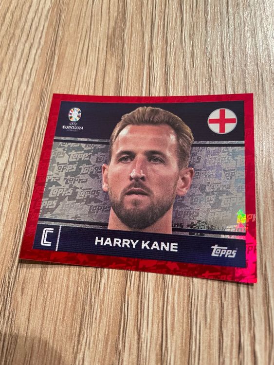 EM 2024 / HARRY KANE SELTEN MIT TOPPS LOGO / ENG 2 Captain (Neu (gemäss ...