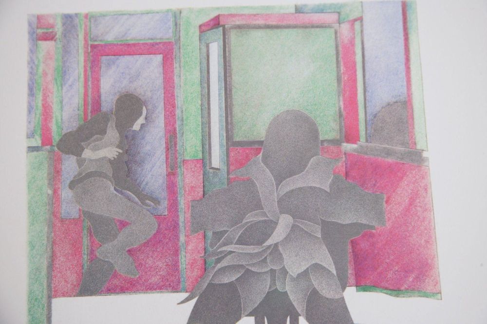 Urs Dickerhof, Bern: "Angie torturata", Litho, E.A. (Gebraucht) in Gutenswil für CHF 69 – mit ...