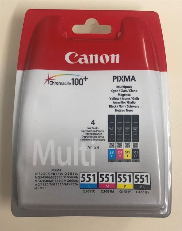 CANON PIXMA 551 (Neu und originalverpackt) in Oberwil BL für CHF 24 ...