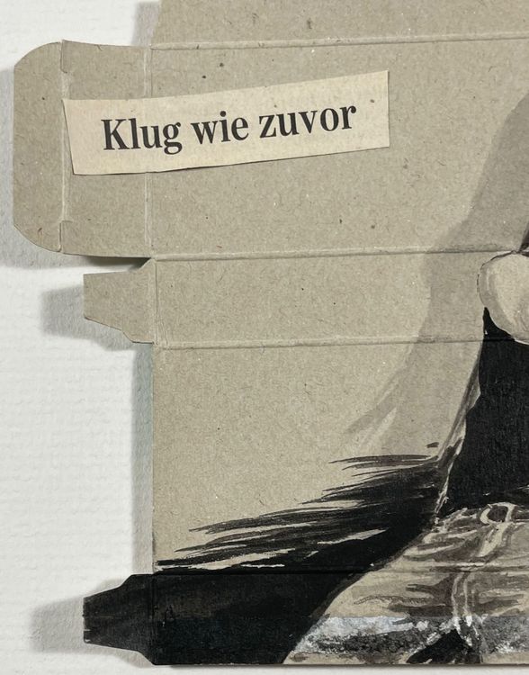 Eva Grün (1975) Mischtechnik Collage (Gebraucht) in Root für CHF 45 – mit Lieferung auf Ricardo ...