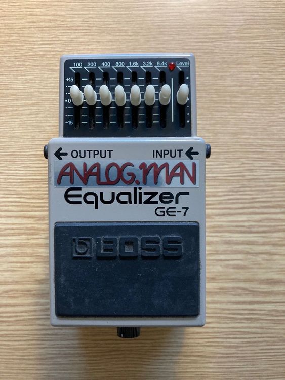 Boss GE-7 Equalizer Pedal - Analog Man modifiziert | Kaufen auf Ricardo