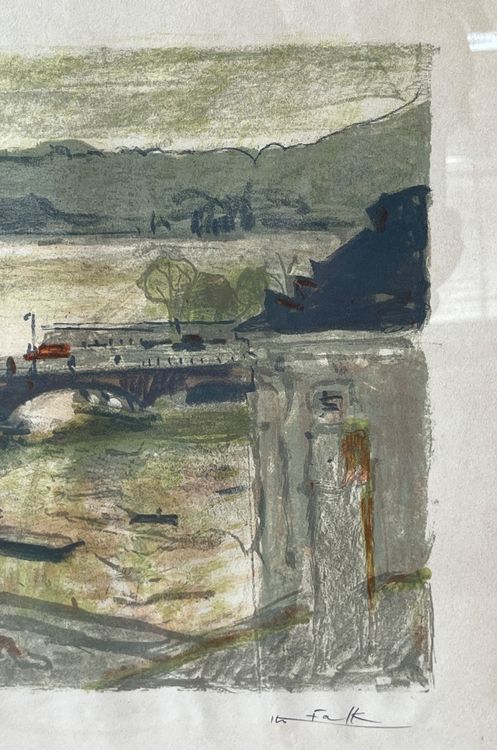 Hans Falk (1918 - 2002) Lithografie | Kaufen auf Ricardo