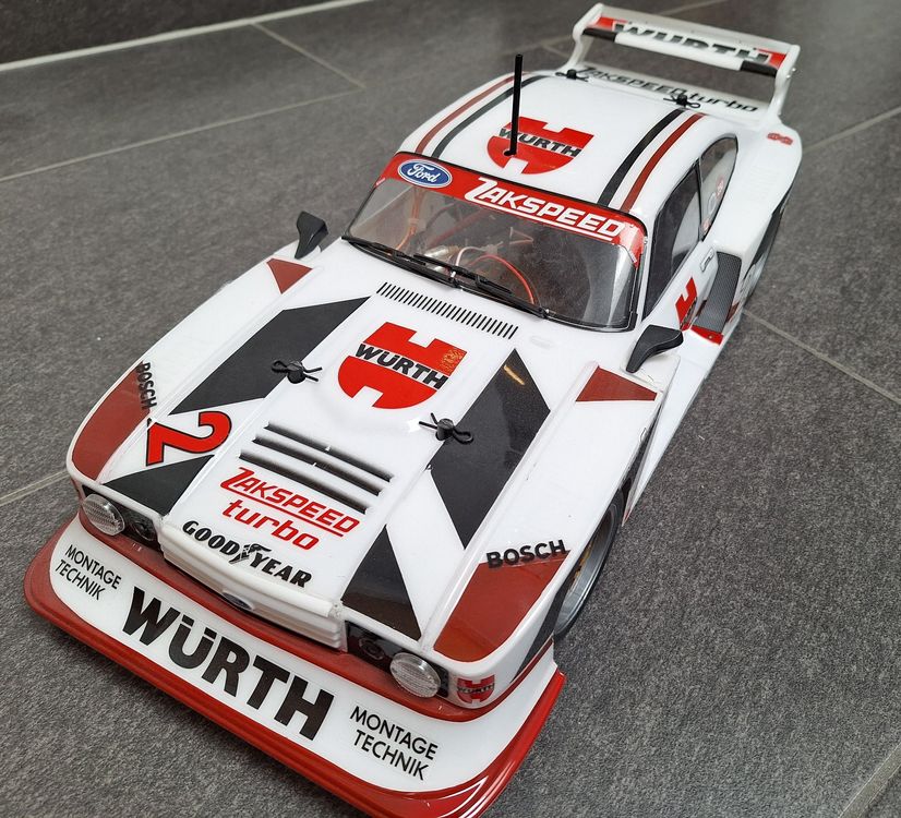 Tamiya Ford Zakspeed Turbo Capri Gr.5 Würth 1:10 (Gebraucht) in ...