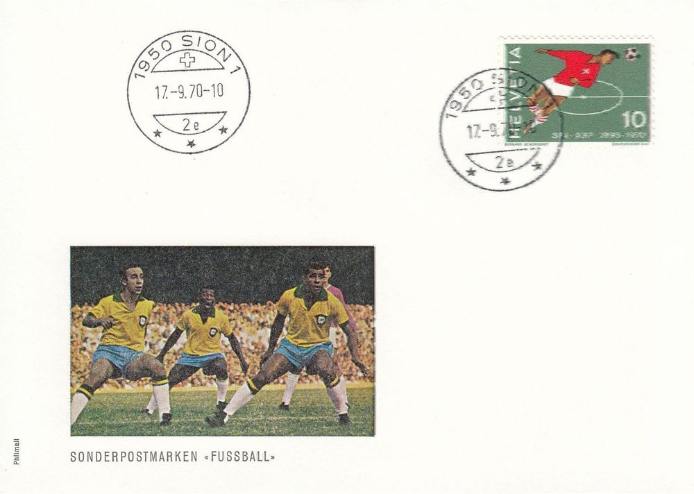 75 Jahre Schweiz. Fussballverband 2 FDC | Kaufen auf Ricardo