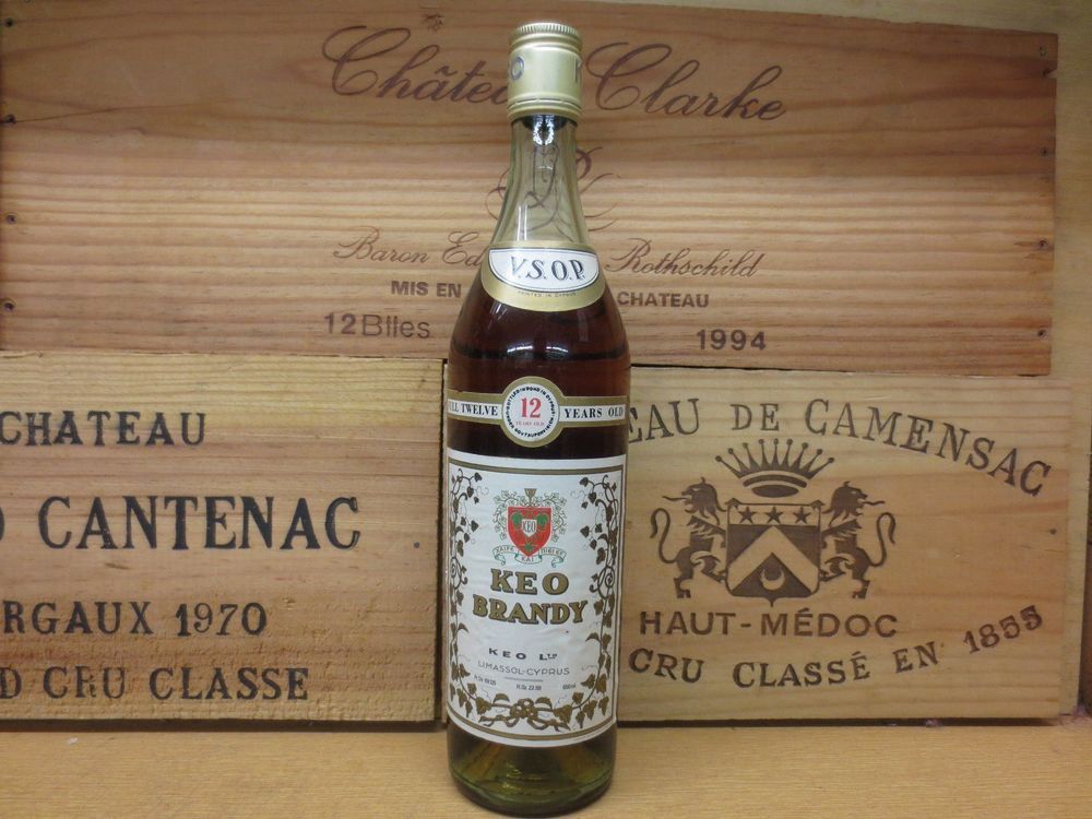 Keo Brandy 12 Years old V.S.O.P. 65cl. (Lot 114) (Neu (gemäss ...