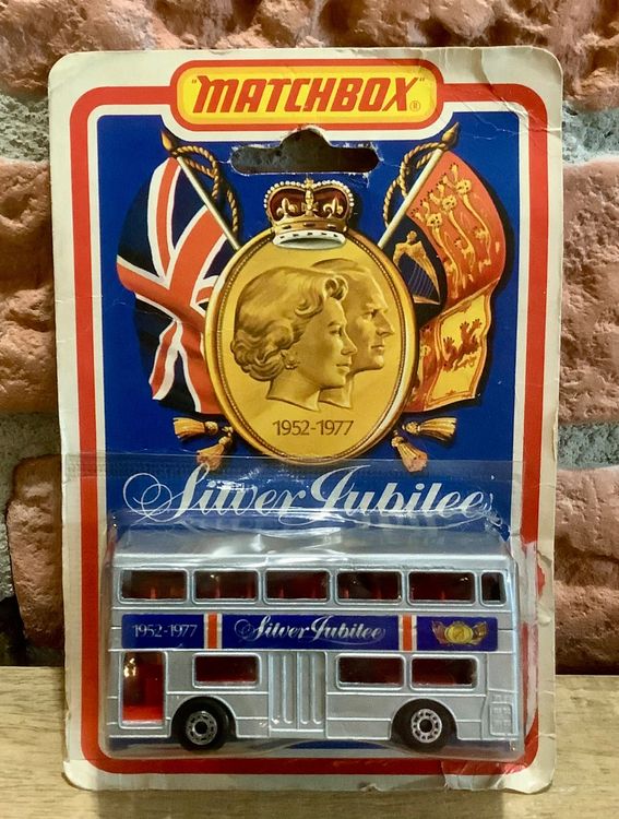1977 Matchbox QUEEN ELIZABETH Jubilee Bus - Made in England (Neu und ...