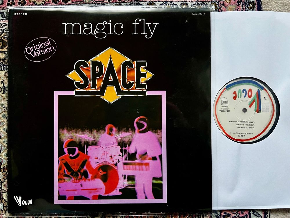 Space – Magic Fly - Space Disco LP GEWASCHEN (Gebraucht) in Unterseen ...