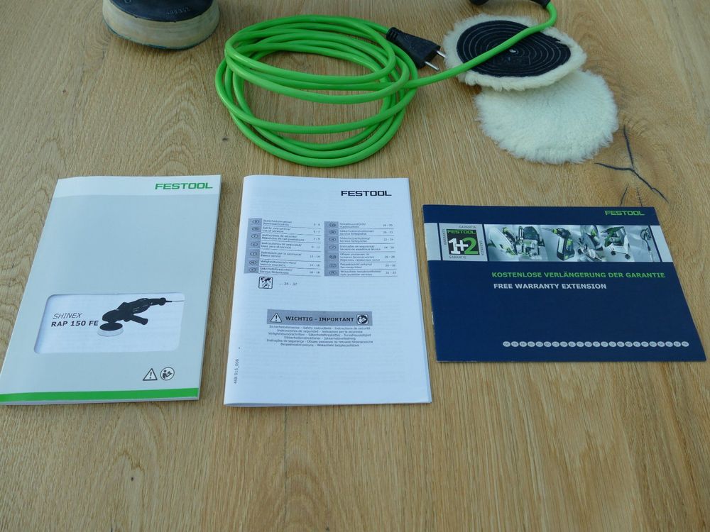 Festo Shinex RAP 150 FE Poliermaschine (Gebraucht) in Esslingen für CHF ...