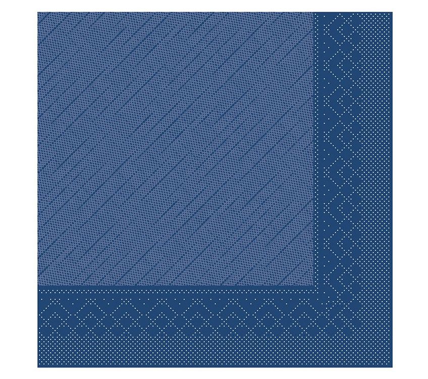 Servietten Tissue-Deluxe, blau (1 Karton à 300 Stk) (Neu und ...