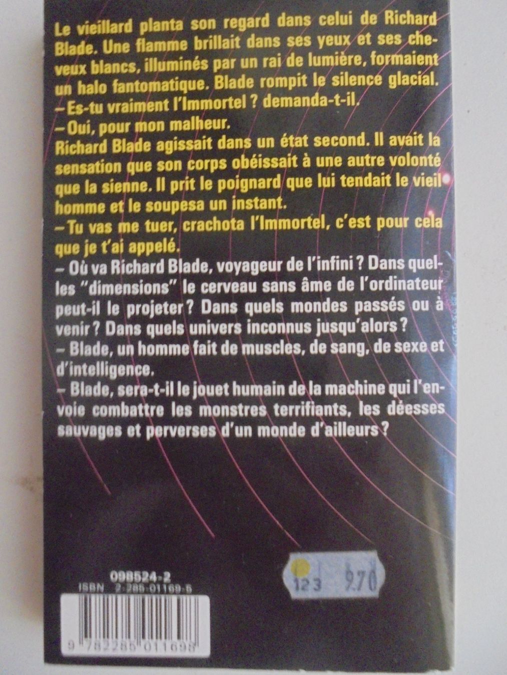 Blade " 92) l' immortel de Pangea " excellent état (D'occasion) à ...