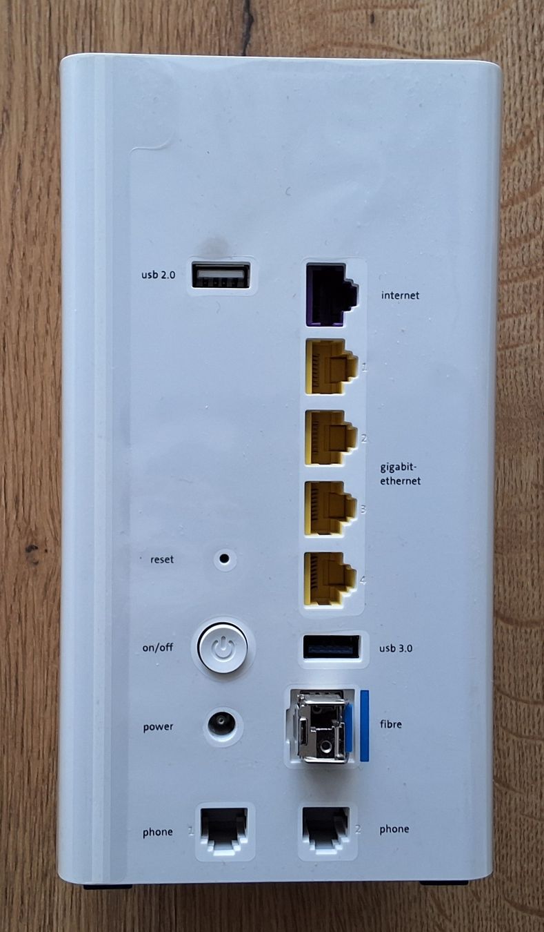 Swisscom Internet-Box 2 Fibre (Originalverpackg mit Zubehör) (Gebraucht ...